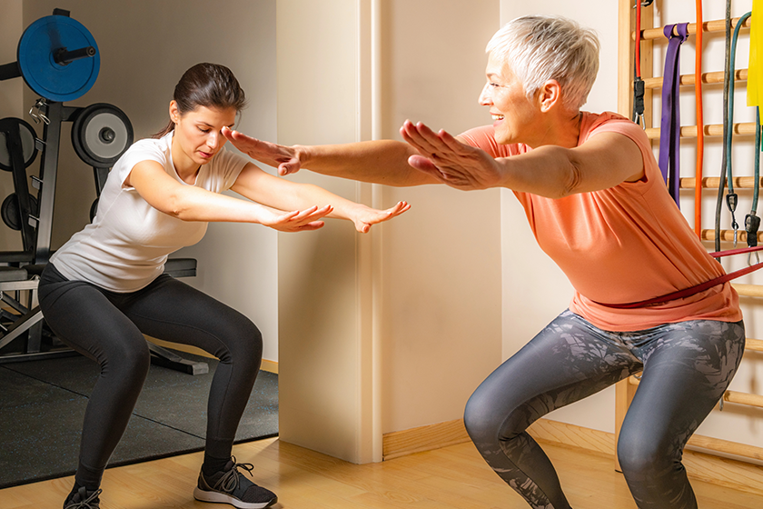 Squat Exercises For Older Adults